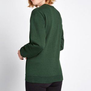 Modcloth | Tops | Modcloth Santa Saurus Dino Holiday Sweatshirt | Poshmark